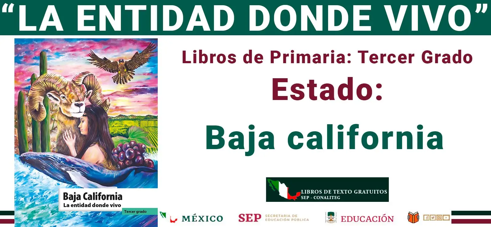Baja California. La Entidad Donde Vivo (SEP / CONALITEG 2025)